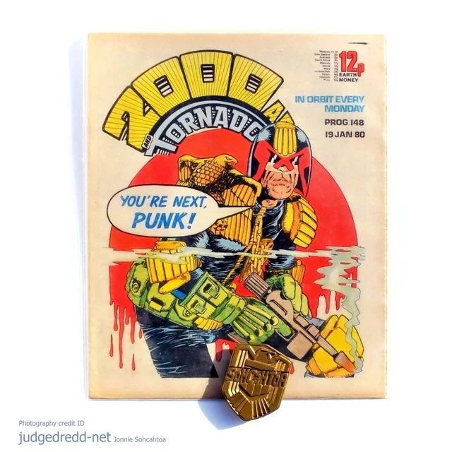 2000AD PROG 148-153 All 6 1st Judge Death + Anderson Comic Books 19 1 ...