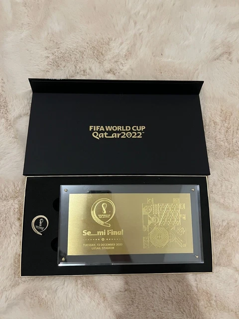 WORLD CUP GIFT : Golden Ticket : Argentina - Croatia EUR 990,00 ...