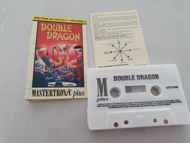 DOUBLE DRAGON MASTERTRONIC Plus Sinclair ZX Spectrum Games F1 £3.98 ...