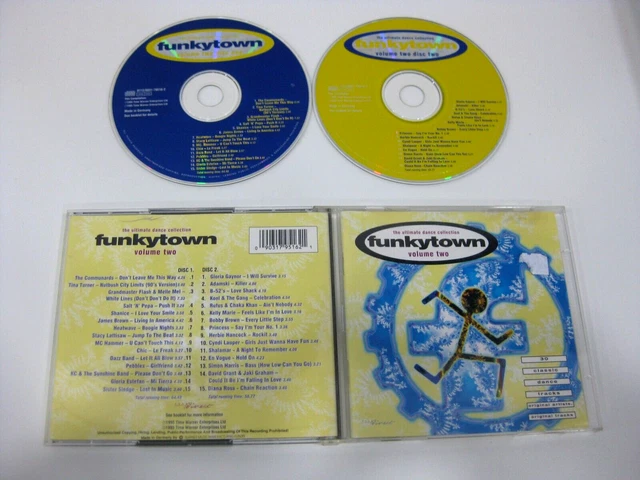 FUNKYTOWN VOLUME TWO 2CD the Ultimate Dance Collection -30 Classic ...