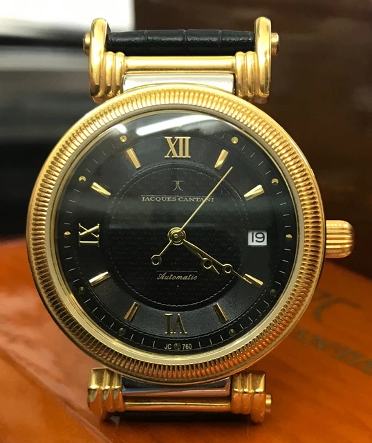 JACQUES CANTANI MONTRE Automatique Homme Inox Vergol.japan Miyota 10Bar ...
