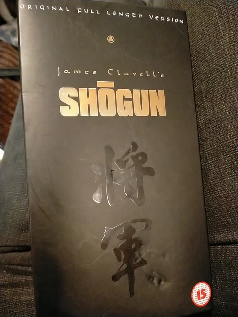 SHOGUN COMPLETE BOX Set VHS Tape - James Clavell - Full Movie Ninja ...