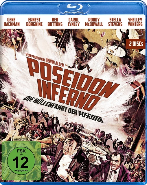 POSEIDON INFERNO - MOVIE (Blu-ray) Hackman Gene Borgnine Ernest Red (UK ...