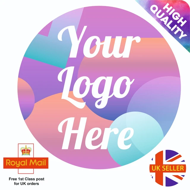 STICKERS LOGO ROUND Labels, Printed Stickers, Circle Stickers Logo ...