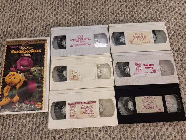 BARNEY AND FRIENDS Lot Of 7 VHS tapes 90's $15.00 - PicClick CA