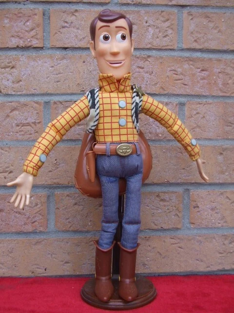 FIGURINE TOY STORY Woody Disneyland Paris qui parle anglais Haut 40 cm EUR 20,00 - PicClick FR