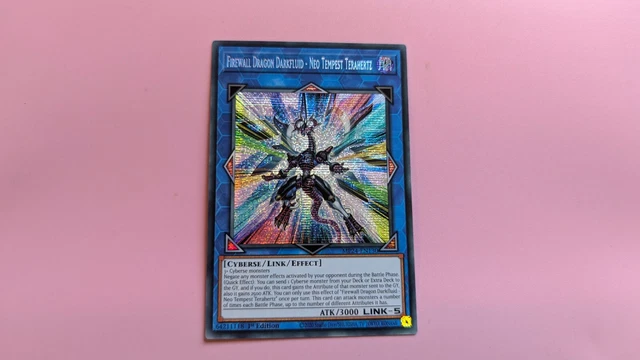 YUGIOH FIREWALL DRAGON Darkfluid - Neo Tempest Terahertz MP24-EN130 Secret Rare £15.89 - PicClick UK