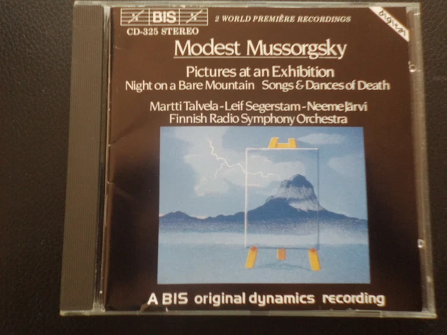 MODEST MUSSORGSKY - Pictures At An Exhibition , Cd 1986 , Leif ...