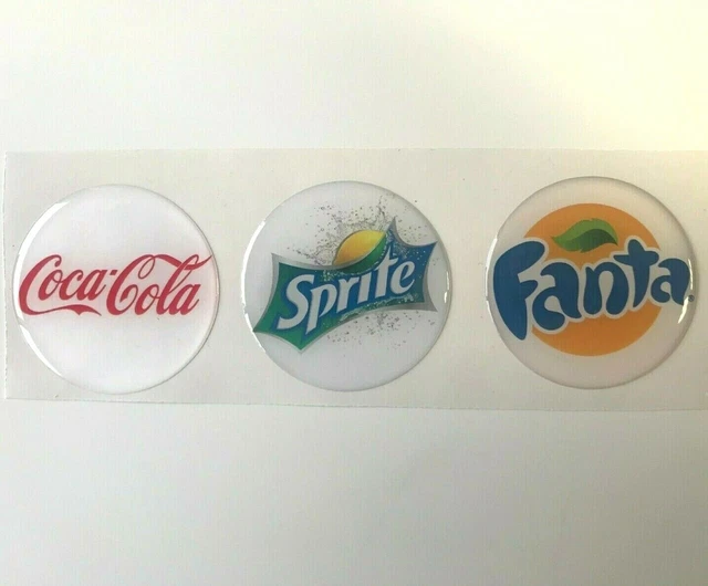 AUTOCOLLANT COCA-COLA, AUTOCOLLANT Fanta, autocollant Sprite pour votre ...