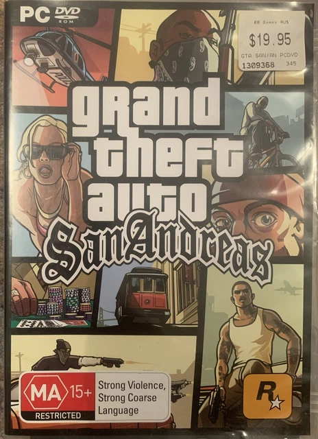 GRAND THEFT AUTO San Andreas PC Game Complete Excellent Condition. EUR ...
