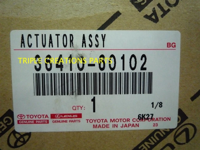 3641060102 GENUINE TOYOTA LEXUS ACTUATOR ASSY TRANSFER SHIFT 36410 ...
