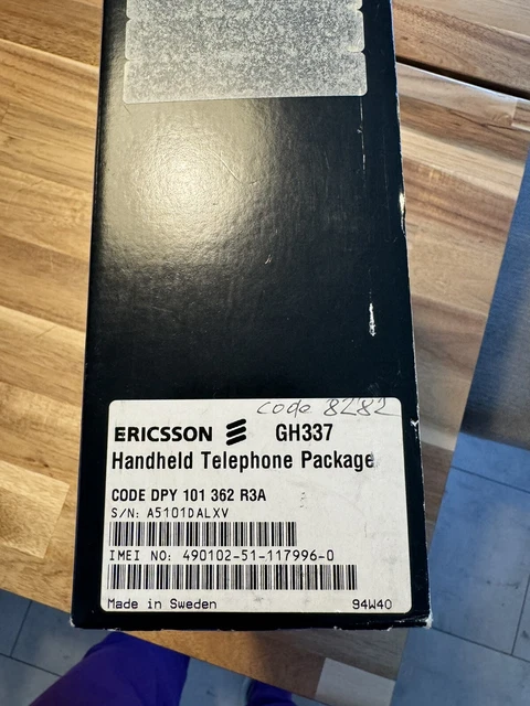 ERICSSON RETRO HANDY GH 337 original EUR 30,50 - PicClick DE