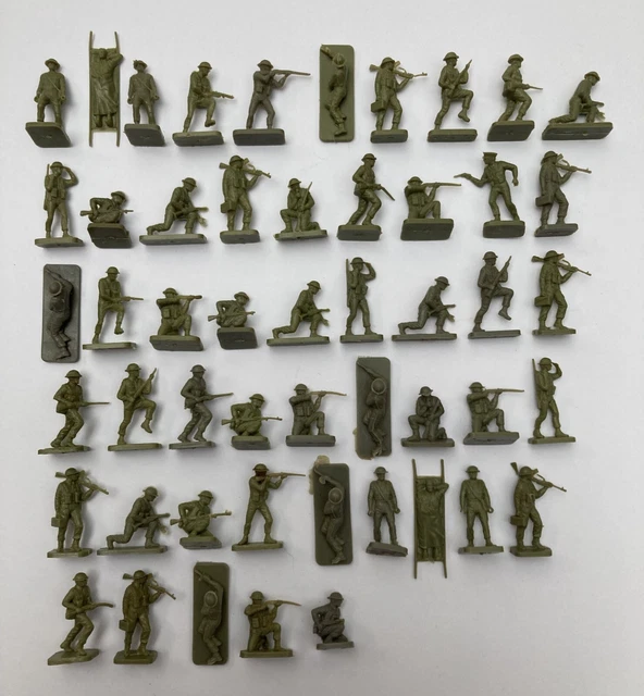 WW2 BRITISH INFANTRY - 1/72 Airfix set 01703 - 50 soldiers £7.49 ...