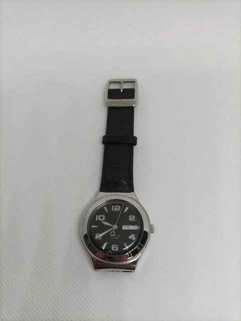 SWATCH IRONY WATCH AG 2005 no strap ! Scratched & cracked crystal ! £15 ...