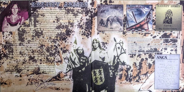 BARNEY JAMES WARHORSE Nick Simper Deep Purple CD with Tracks and ...