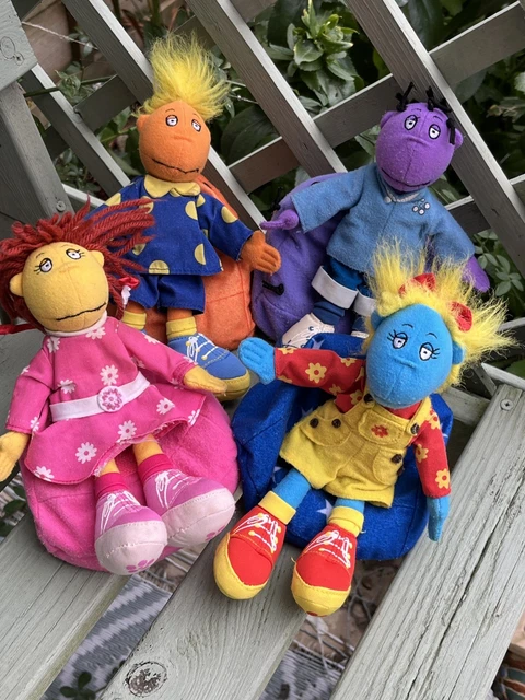 VINTAGE BBC TWEENIES Soft Toys plus Beanbags. 1999. Hasbro.Jake ,Fizz ...