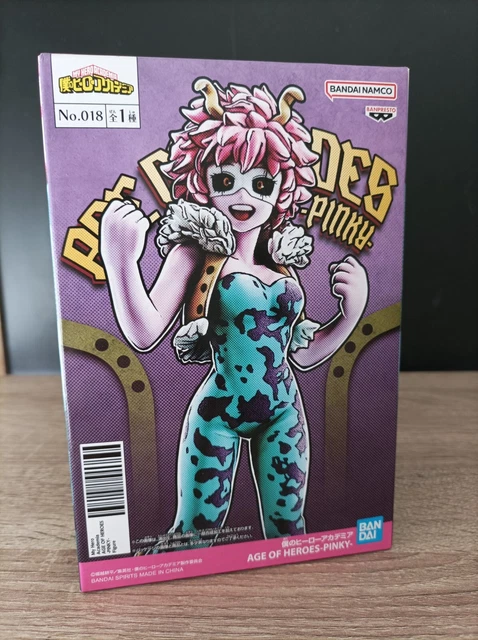 FIGURINE PINKY MY Hero Academia Mha Banpresto Age Of Heroes Figure EUR ...
