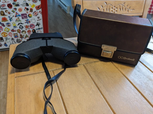 50'S VINTAGE BUSHNELL RANGEMASTER BINOCULARS 7x35 WITH CASE nearly ...