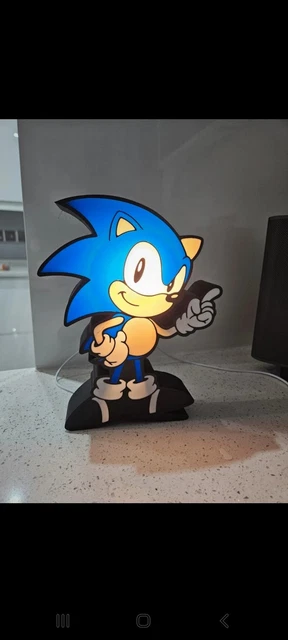 3D PRINTED SONIC The Hedgehog Inspired Lightbox/ Nightlight With USB ...
