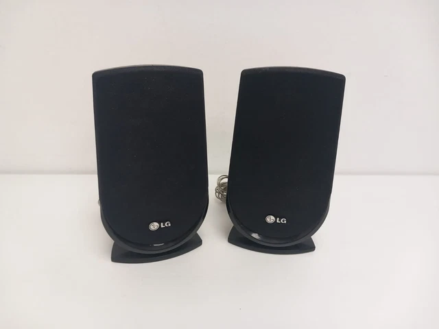 LG SH86SH-F SURROUND Sound Pair Speakers Wired With Platform Tested ...