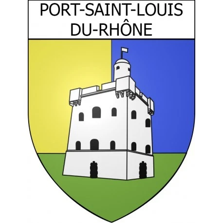 PORT-SAINT-LOUIS-DU-RHÔNE 13 VILLE Stickers blason autocollant adhésif ...