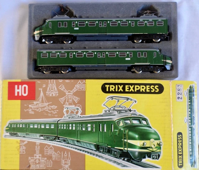 TRIX EXPRESS 2283 H0: Triebwagen ELD (Hondekop) für Punktcontactgleis £ ...