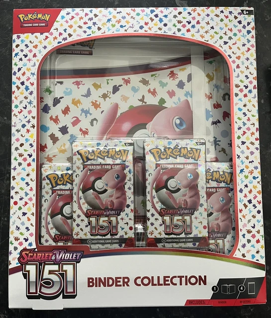SCARLET & VIOLET 151 Binder Collection POKEMON TCG. Brand New & Sealed ...