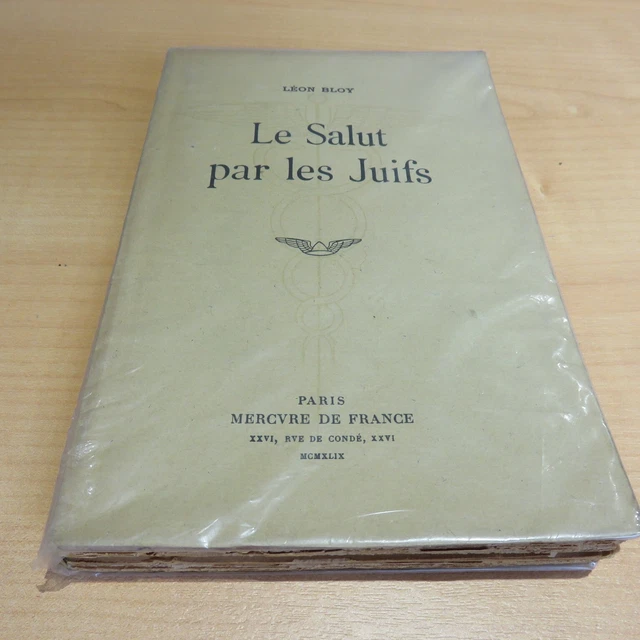 &LE SALUT PAR les juifs" par Léon Bloy. 1949. T.B.E. EUR 8,00 - PicClick FR