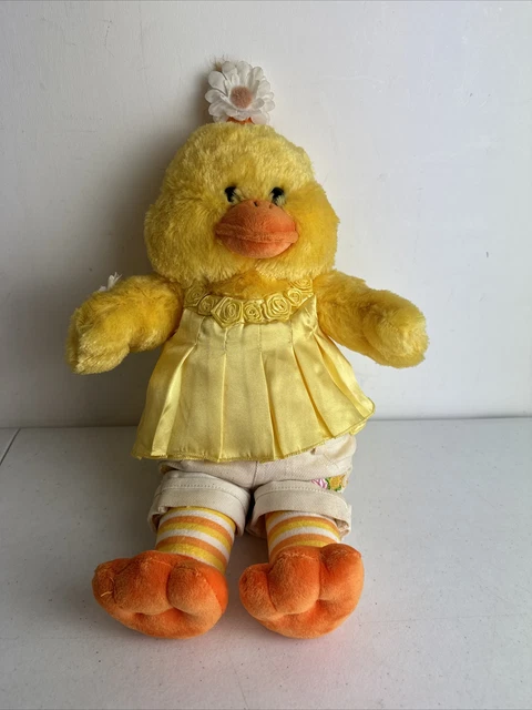YELLOW BUILD-A-BEAR WORKSHOP Duck Plush Soft Toy Animal £12.99 ...
