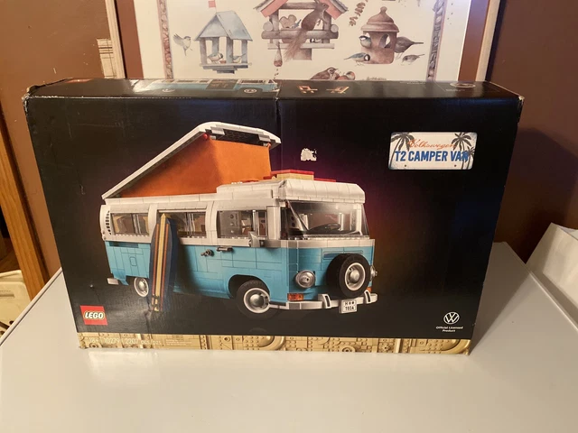 LEGO ICONS: VOLKSWAGEN T2 Camper Van (10279) £157.94 - PicClick UK
