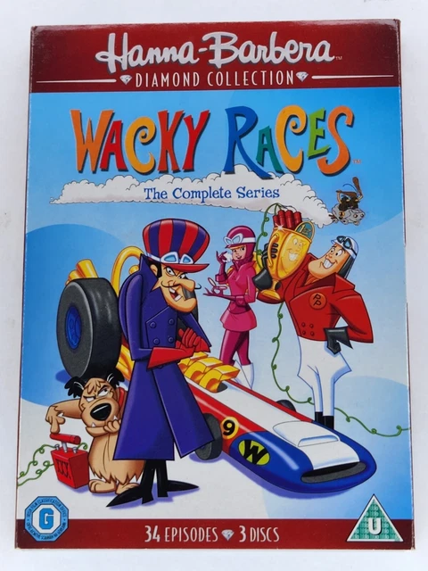 WACKY RACES COMPLETE Vol 1-3 Series Collection Region 2 DVD $22.50 ...