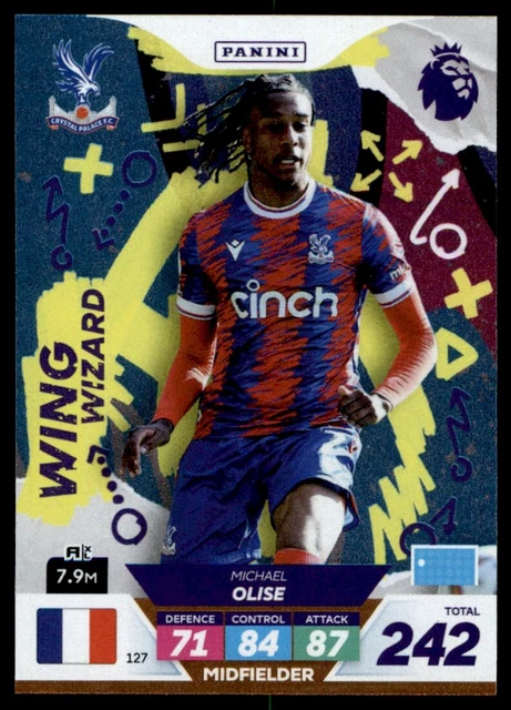 PANINI ADRENALYN XL PL 2023 PLUS Michael Olise (Crystal Palace) Wing ...