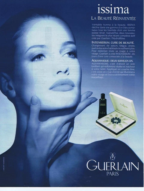 PUBLICITE ADVERTISING 025 1992 GUERLAIN 'Issima" EUR 3,00 - PicClick FR