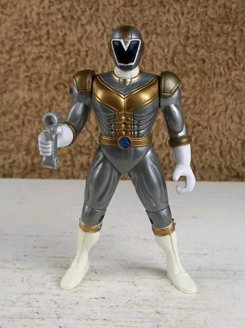 FIGURINA POWER RANGERS Lightspeed Rescue TITANIUM RESCUE RANGER 5,5 ...