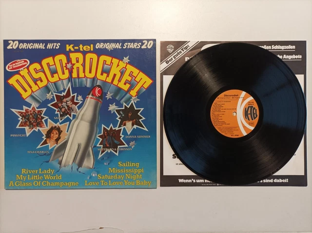LP K-TEL DISCO Rocket - 20 Original Hits 20 Original Stars £8.95 ...