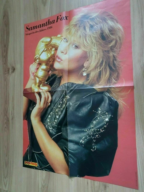 SAMANTHA FOX / Duran Duran - Mega poster - 40 X 52 cm - Germany 1987 ...