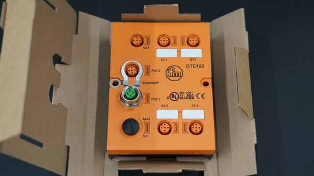 IFM DTE102 RFID Evaluation Unit LF/HF with EtherNet/IP $594.66 ...