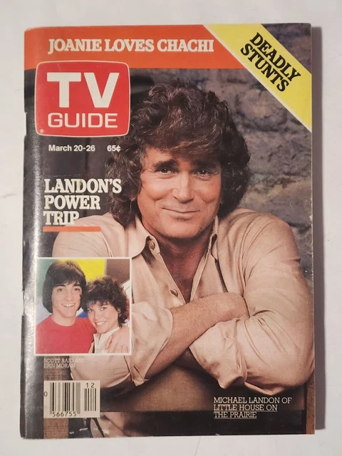 TV GUIDE MAGAZINE March 20-26 1982 Michael Landon Little House On The ...