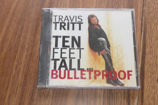 TRAVIS TRITT: TEN Feet Tall and Bulletproof (Music CD, 1994) - NEW ...