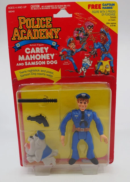 PERRO CARY MAHONEY y Sansón - Academia de Policía - Sin usar, en caja ...