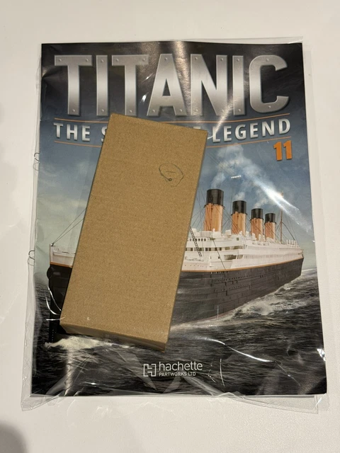 BUILD THE TITANIC SCALE 1:200 HACHETTE The Ship The Legend Issue 11 £39.95 - PicClick UK