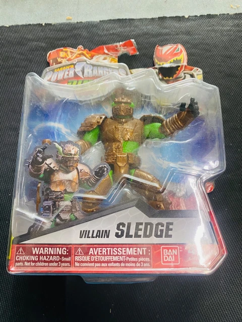 SLEDGE VILLIAN DINO Charge Mmpr Power Rangers Figure Mmpr Mosc Bandai ...