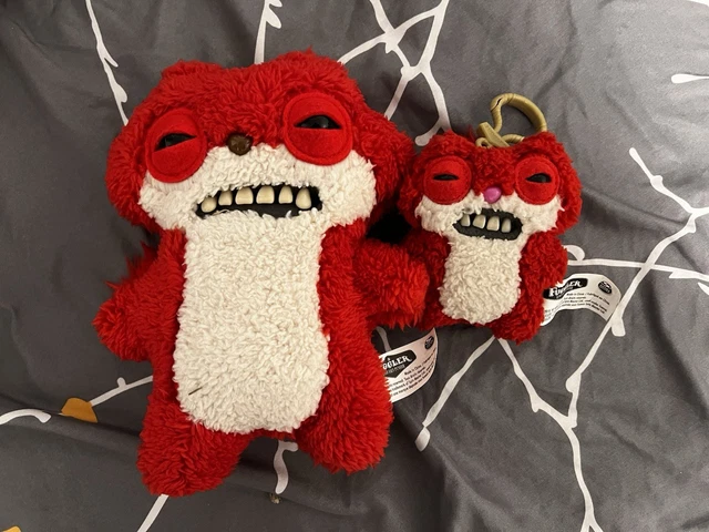 FUGGLER RED SKETCHY Squirre 9 Inch + Keychain Rare Retired £40.22 ...