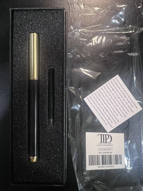 TAYLOR SWIFT TTPD The Tortured Poets Department Fountain Pen - New & In ...