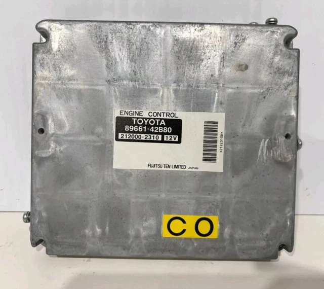 2004-05 TOYOTA RAV4 2.4L 4cyl ECU ECM ENGINE CONTROL MODULE OEM # 89661 ...