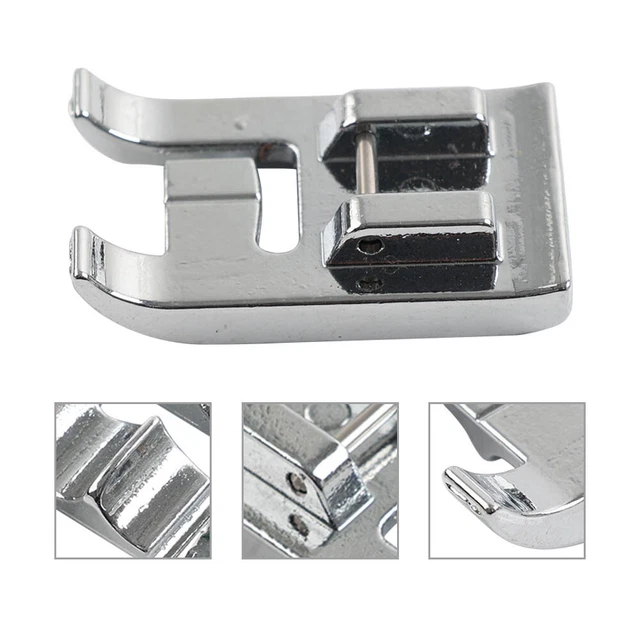 INVISIBLE ROUND ARC Sewing Machine Foot Galvanized Iron Presser Foot £4 ...