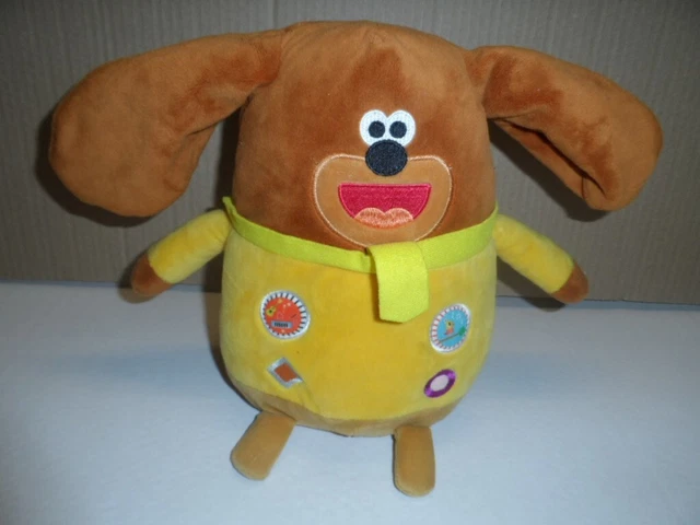 CBEEBIES HEY DUGGEE Plush Talking Music Light Up Flapping Ears Duggee ...