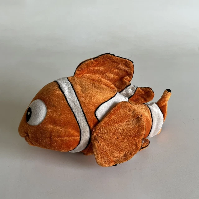 DISNEY PIXAR FINDING Nemo Plush Nemo Fish Soft Toy Character Plushie 9 ...