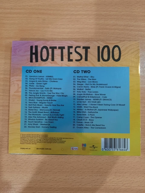 TRIPLE J HOTTEST 100 Volume 25 - Cd 2 Discs $49.00 - PicClick AU