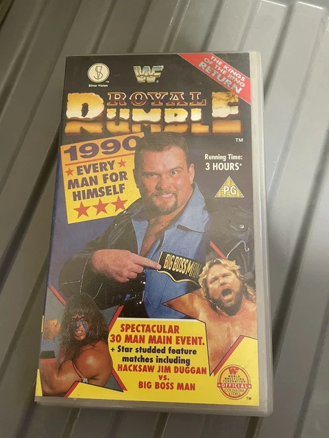 WWF ROYAL RUMBLE 1990 Wrestling Vhs Video Tape Pal Wwe Wcw Hulk Hogan £ ...